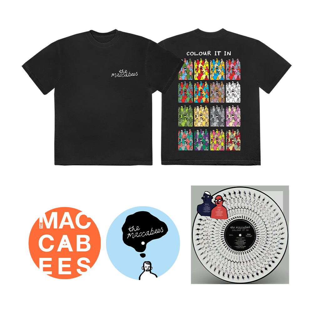 Colour It In 1LP + Colour It In T-Shirt + Slipmat - Maccabees UK